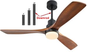 What Size Downrod for Ceiling Fan (Chart + Calculator) - PICKHVAC
