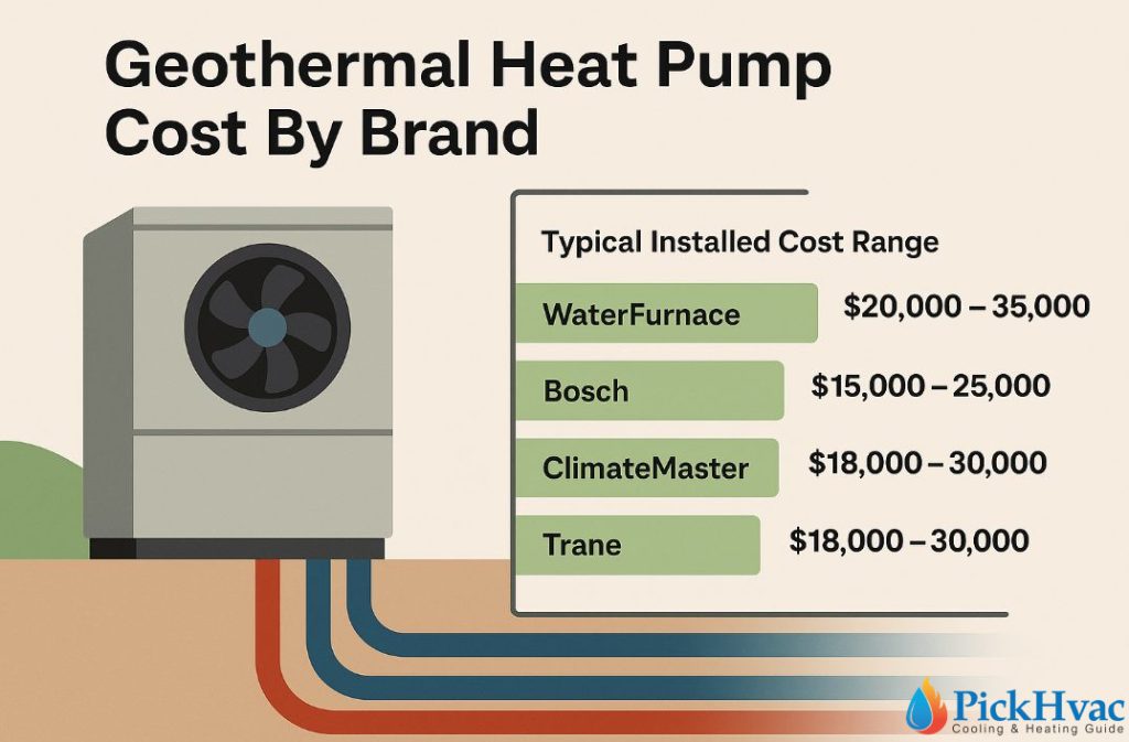 Geothermal Heat Pump Cost (Heating And Cooling) 2025 - PICKHVAC